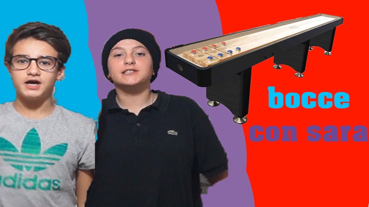 gioco a bocce con la sara - bocce - YouTube