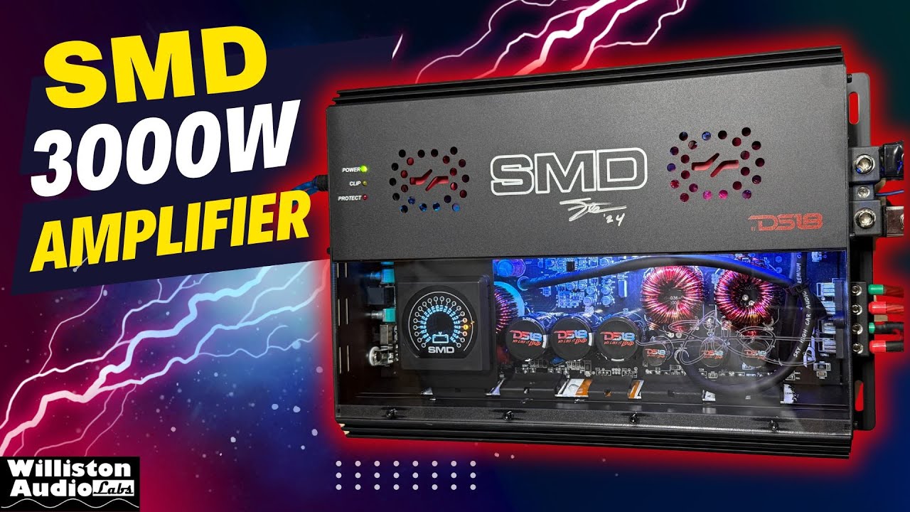 Amazing Looks and Powerful Sound - SMD 3kW Subwoofer Amp Dyno Test ...