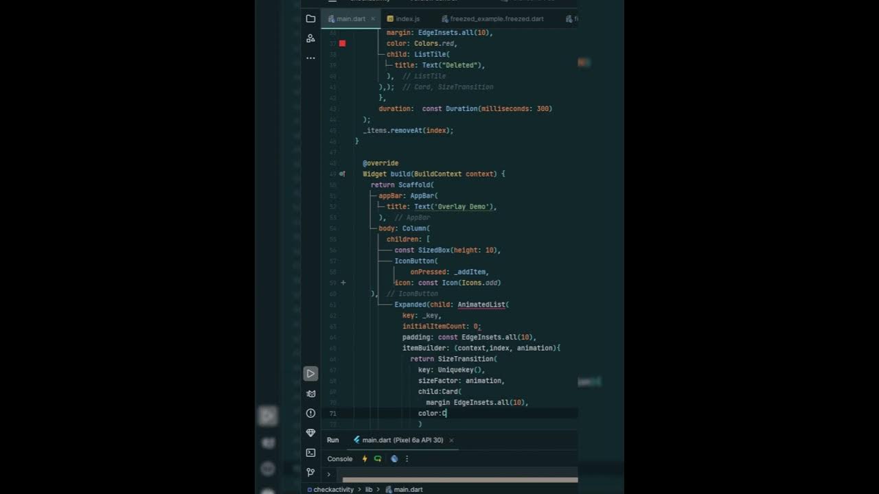 𝐇𝐨𝐰 𝐭𝐨 𝐜𝐫𝐞𝐚𝐭𝐞 𝐚 𝐟𝐥𝐮𝐭𝐭𝐞𝐫 𝐀𝐧𝐢𝐦𝐚𝐭𝐞𝐝 𝐋𝐢𝐬𝐭 𝐢𝐧 𝐟𝐥𝐮𝐭𝐭𝐞𝐫 𝐚𝐩𝐩𝐥𝐢𝐜𝐚𝐭𝐢𝐨𝐧👍 - YouTube