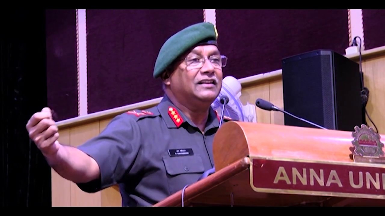 Lt Gen Rajan Ravindran VSM, Commandant, OTA Chennai Speech at Marathal ...
