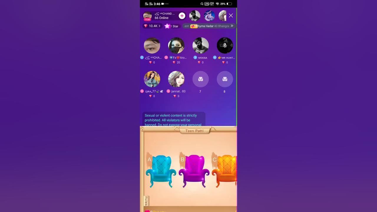 How To Play Teen Patti on Streamkar App in Pakistan Malik Imran Dhawa - YouTube