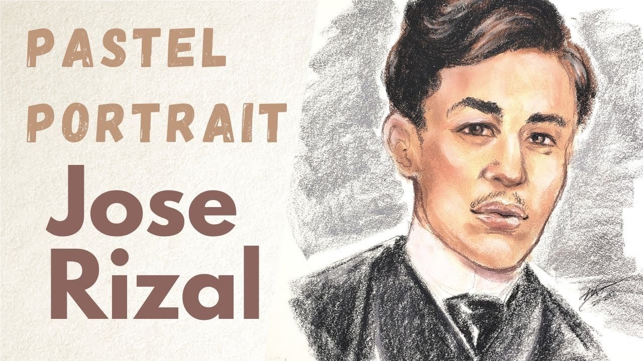 Who is Jose Rizal? Pastel Portrait Drawing - YouTube