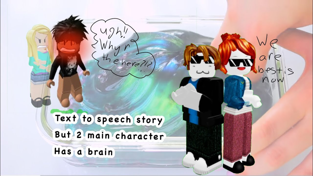 Roblox story but 2 main character has a brain (credit vid to ...