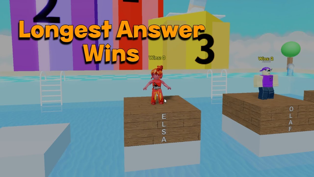 Playing Longest Answer Wins!! - YouTube