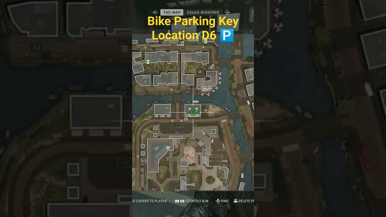 DMZ Bike Parking Key Location and Loot 🚲 🅿️#dmz #warzone #mw2 #cod # ...