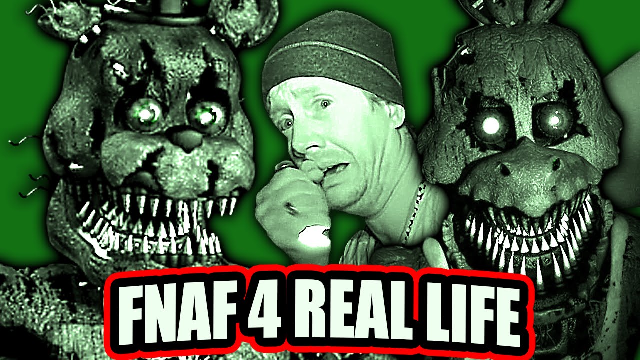 Five Nights At Freddy's 4 In Real Life :VS Ghost Hunters - YouTube