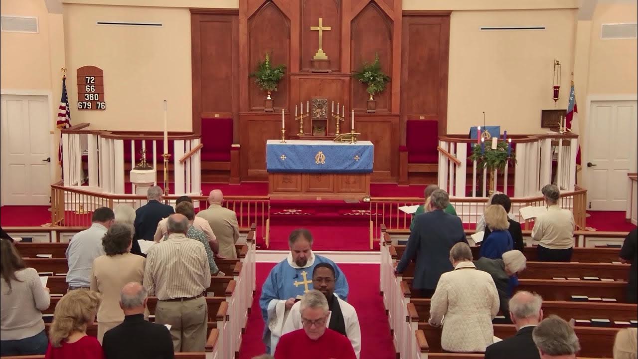 Holy Eucharist Rite II, Dec 15, 2024 (Advent 3) - YouTube