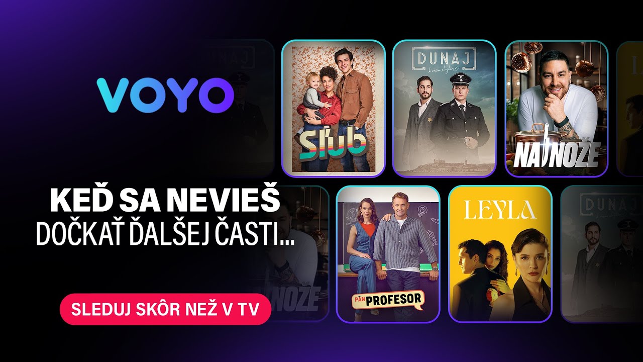 Na Voyo je všetko skôr ako v TV | sleduj už teraz tvoje obľúbené ...