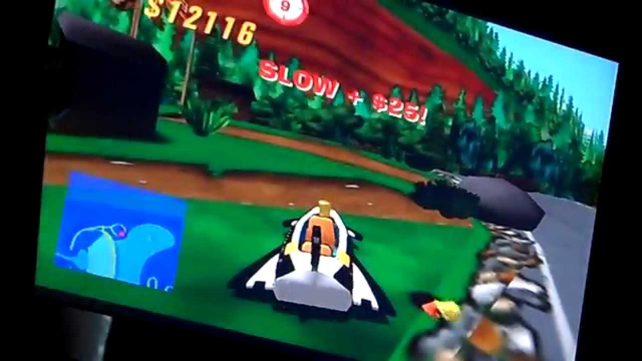 The Simpsons Road Rage Bart in Springfield Dams [Let's play version ...