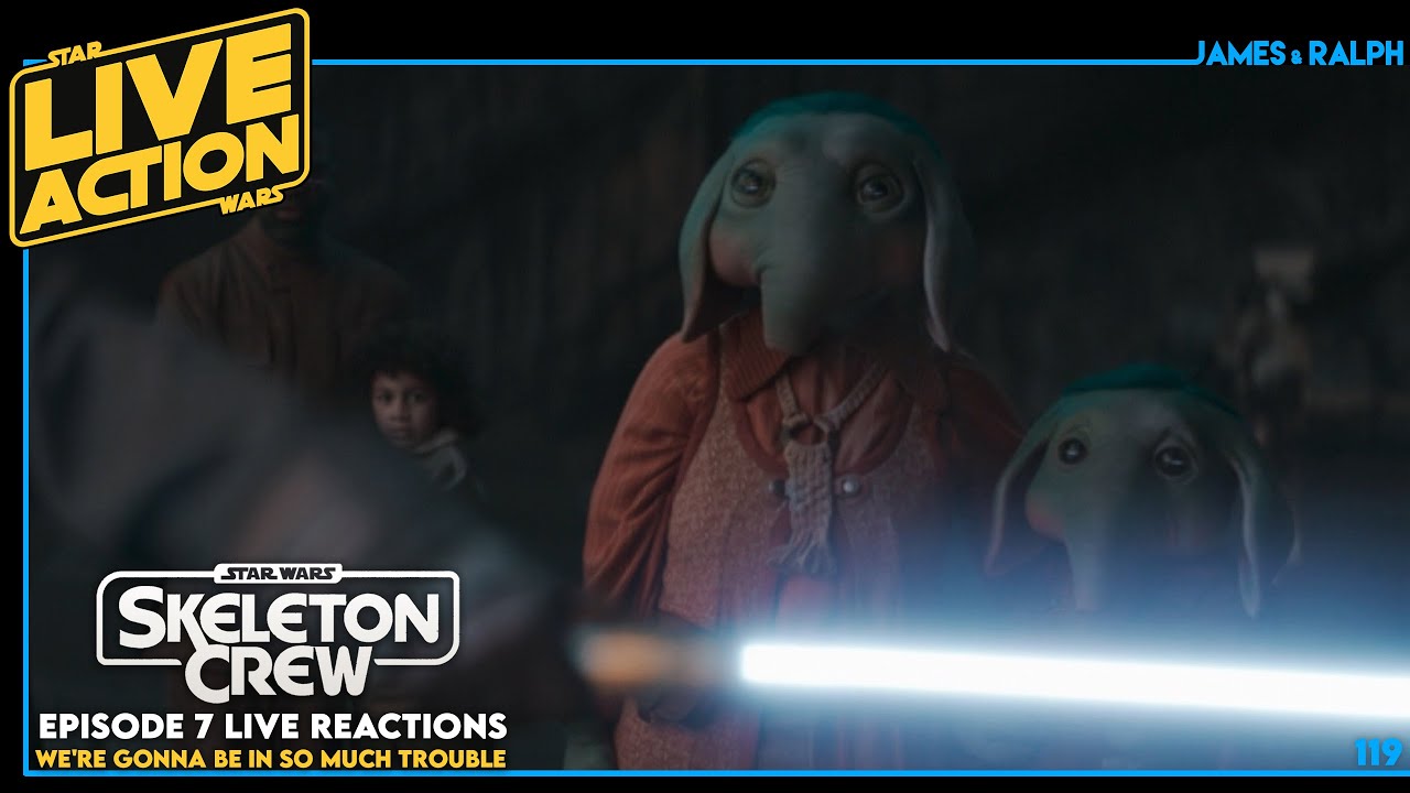 Skeleton Crew Episode 7 Live Reactions | “We're gonna be in so much ...