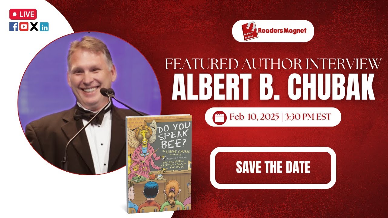 ReadersMagnet | Author Interview with Albert B Chubak - YouTube