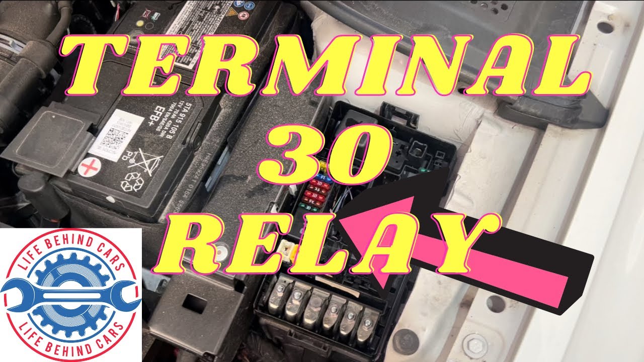 VW Golf 2020 Diesel Terminal 30 Relay Location - YouTube