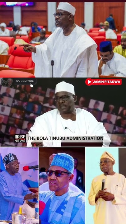 Ali Ndume compares Tinubu to Obasanjo and Buhari. - YouTube