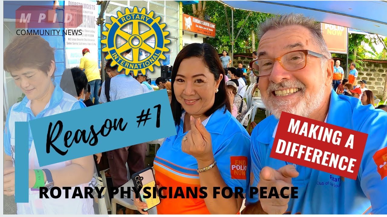 PHYSICIANS FOR PEACE (Rotary Club of Lipa South) - YouTube