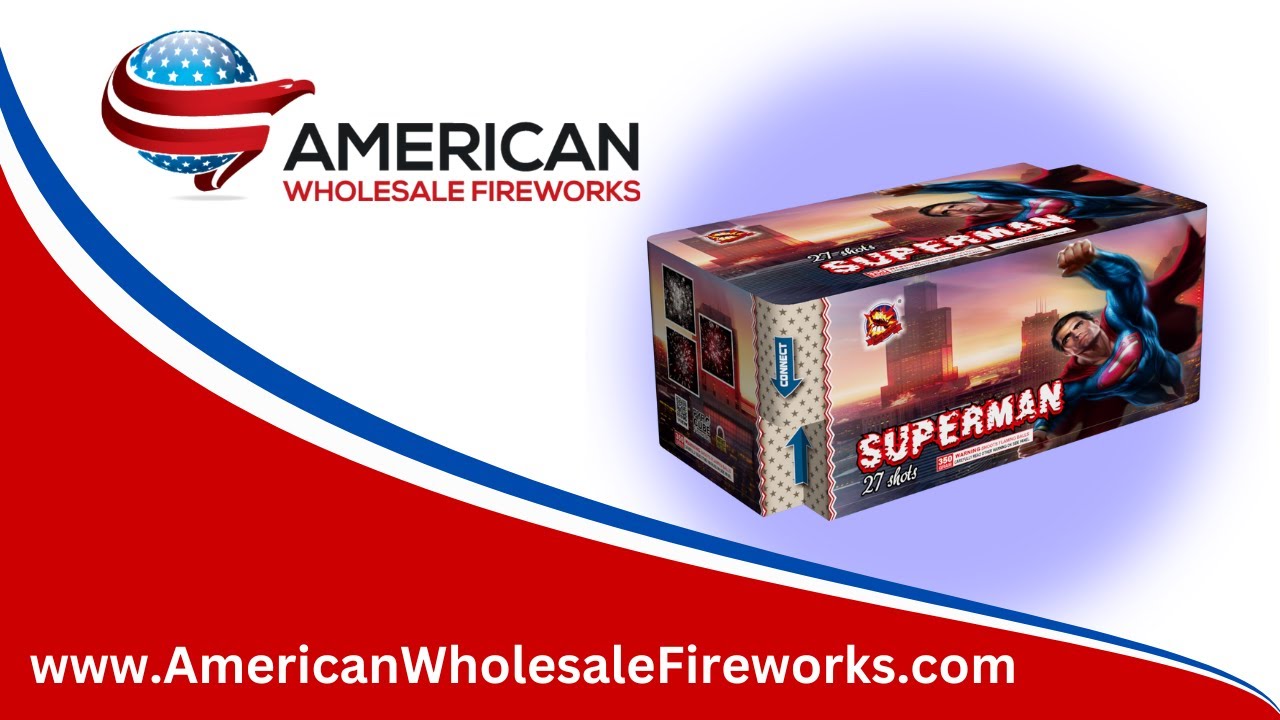 Superman - CLA4636-3 ... Available at American Wholesale Fireworks ...