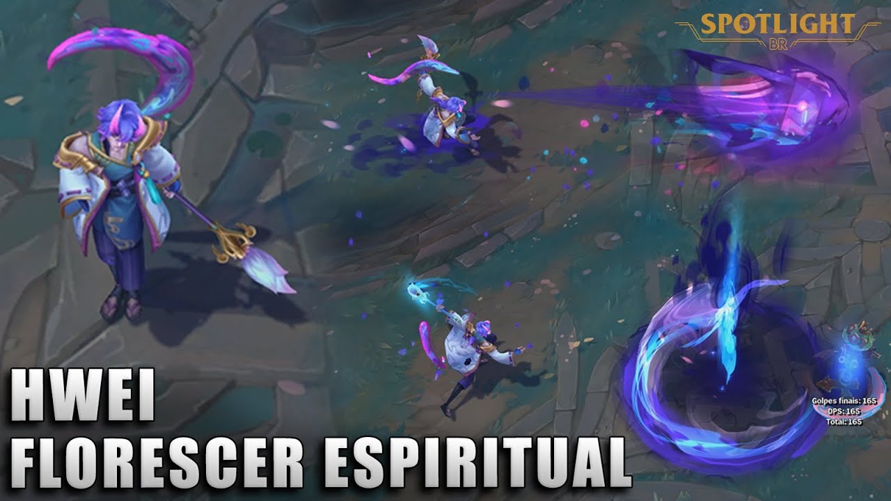 Hwei Florescer Espiritual - Skin Spotlight PREVIA - YouTube