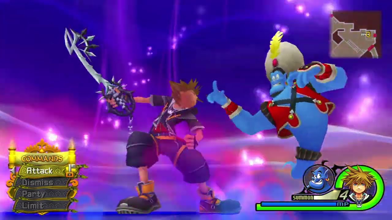 Genie Summon | Kingdom Hearts 2 Final Mix - YouTube