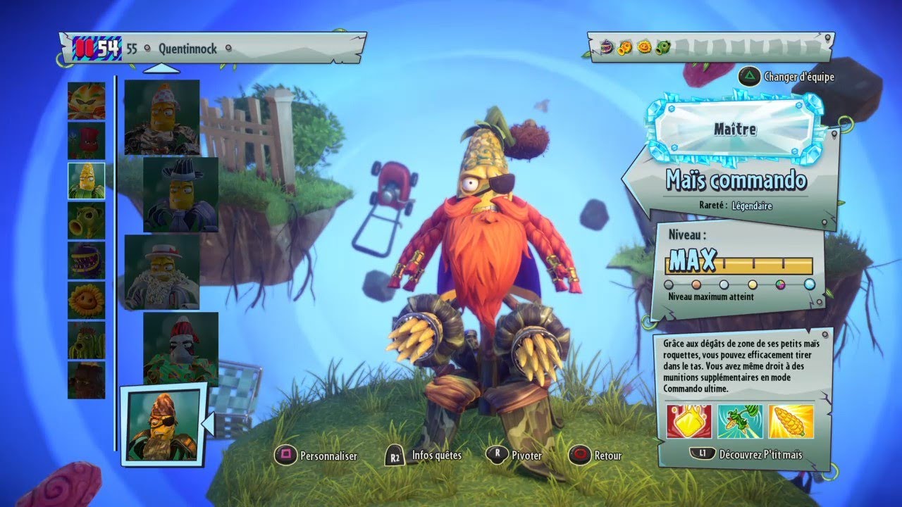 PVZ GW2 Commando Corn (Team Vanquish, Time Park, No commentary) - YouTube