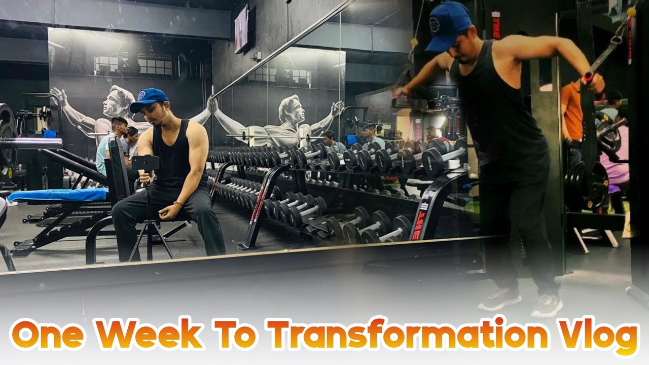 one week to transformation vlog 😈😈 - YouTube
