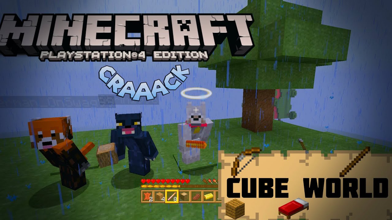 Minecraft Bedwars Cube World Ps4 (GER) mit OkrimZockt und PhoenixHD ...