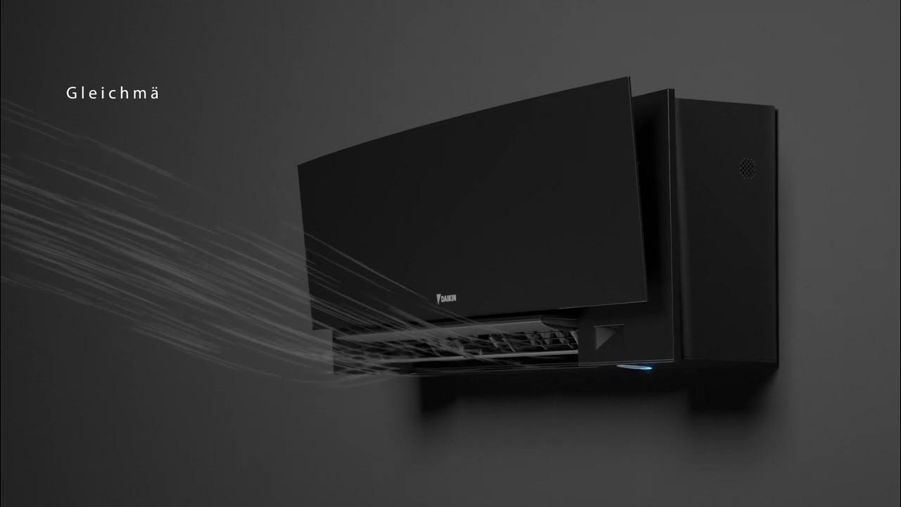 Daikin Emura 3 Klimaanlage - Air Flow Animation - YouTube