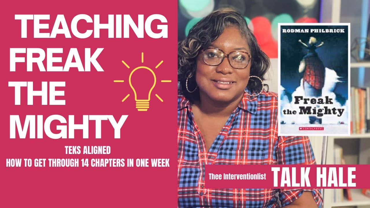Teaching Freak The Mighty 1-14 Reading unit - YouTube