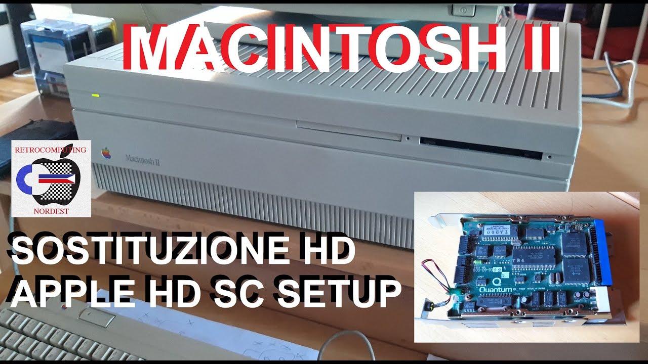 MAC SYSTEM 7 - Corso 1/5: APPLE HD SC SETUP SOSTITUZIONE SCsi # ...