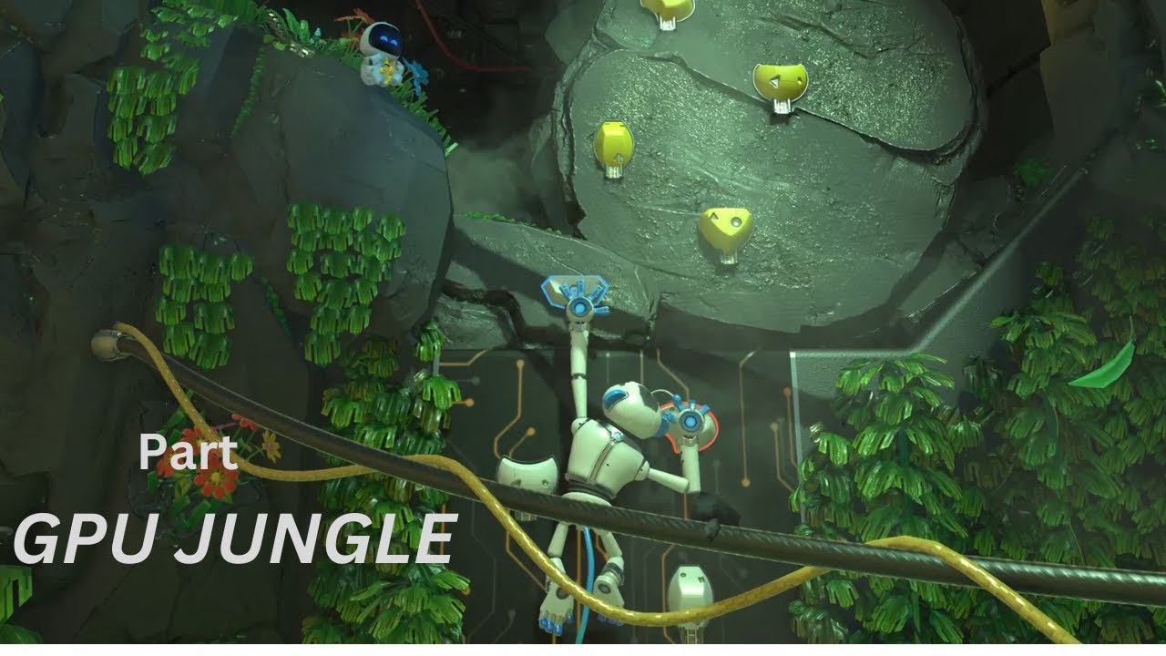 Astro's Playroom - PS5 Gameplay Walkthrough Part 2 - GPU Jungle! - YouTube