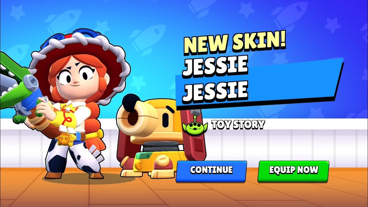 Brawl Stars Jessie Jessie Skin Purchased - YouTube