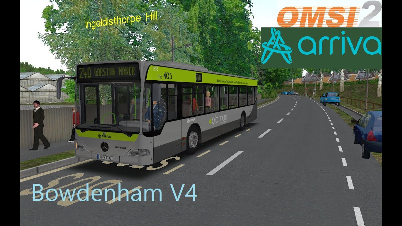 OMSI 2 - Bowdenham V4 240 - YouTube