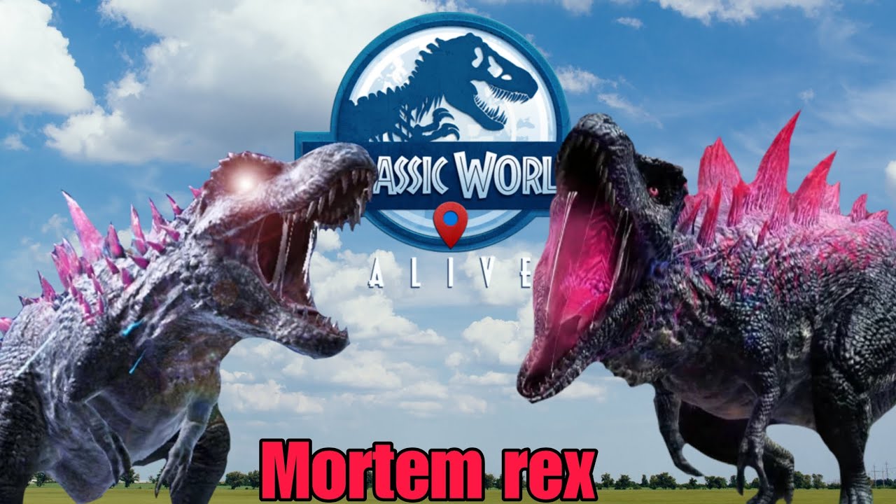 The Godzilla back💥 to work ||🔥mortem rex 🔥|| Jurassic world alive ...