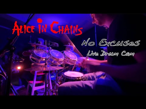 No Excuses by Alice In Chains (acoustic) - Live Drum Cam - YouTube