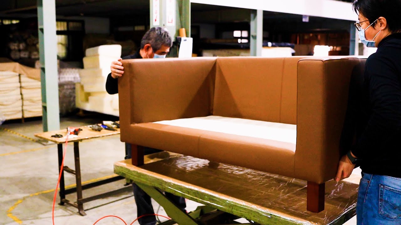 Sofa factory of Solid wood manufacturing, comfortable and durable ...