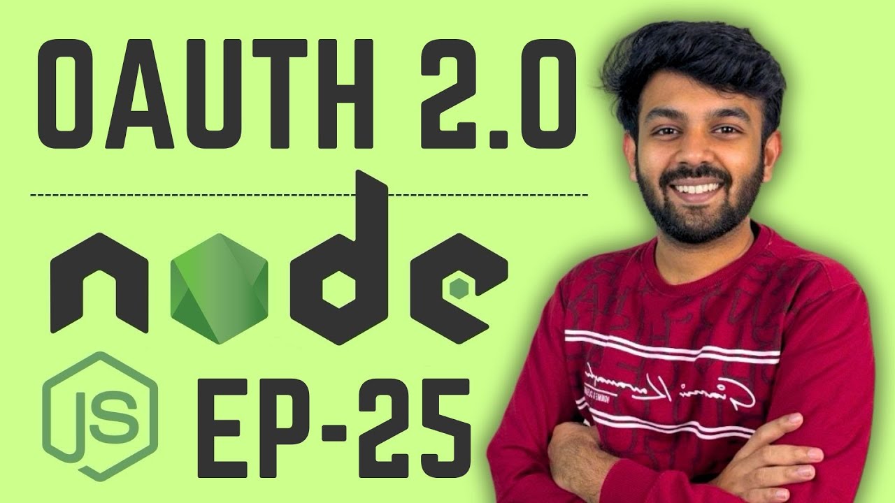 Google Login (OAuth 2.0) in Express JS App | Node.js Ep - 25 | code io - Tamil - YouTube