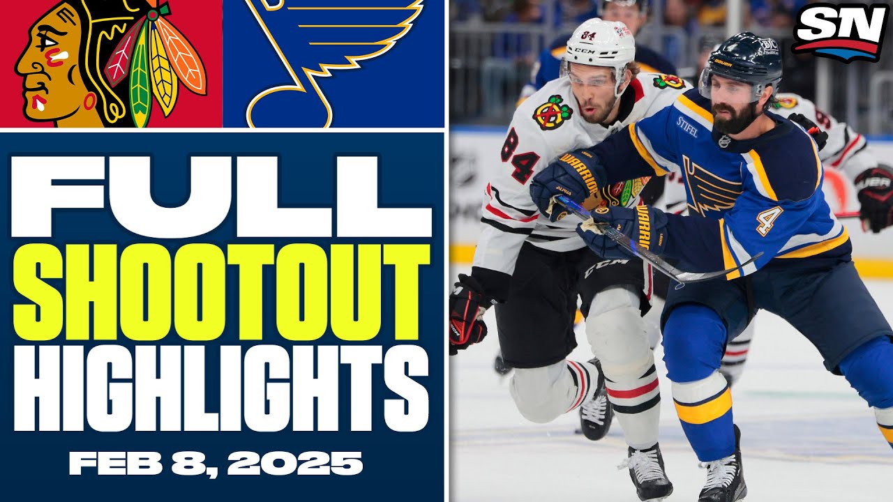 Chicago Blackhawks at St. Louis Blues | FULL Shootout Highlights ...