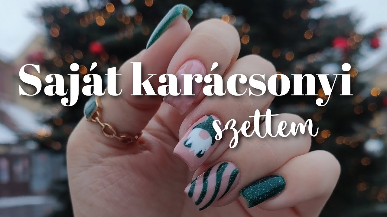 💅🏻SAJÁT KARÁCSONYI SZETT | kismanó & pulcsi minta - YouTube