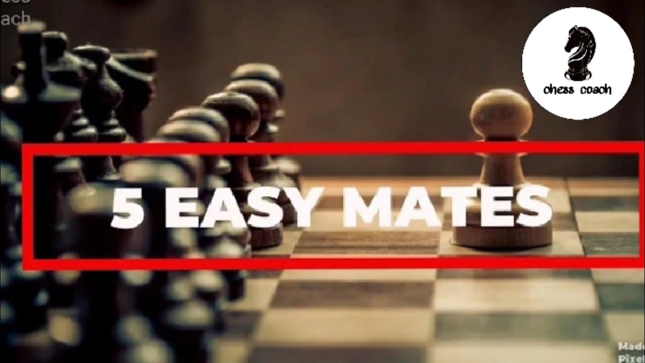 5 Easy checkmates - YouTube