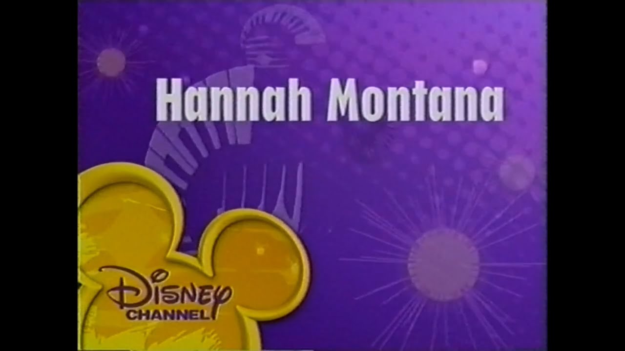 Disney Channel — "Hannah Montana" short promo (2007) - YouTube