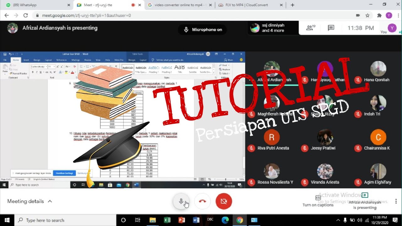 Tutorial UTS Sistem Pengukuran Geometri & Dimensi Tahun 2020 - YouTube