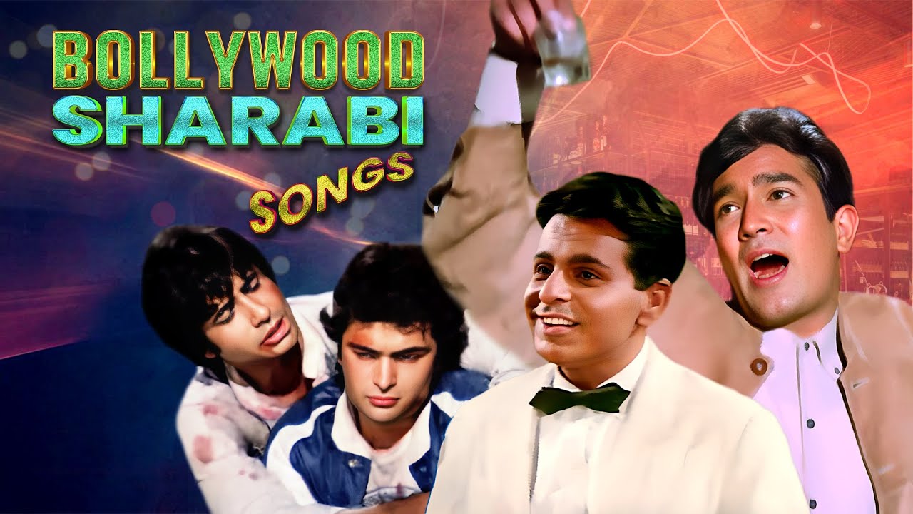 Bollywood Sharaabi Songs 4K Jukebox 🎶 | Retro Hits Collection - YouTube