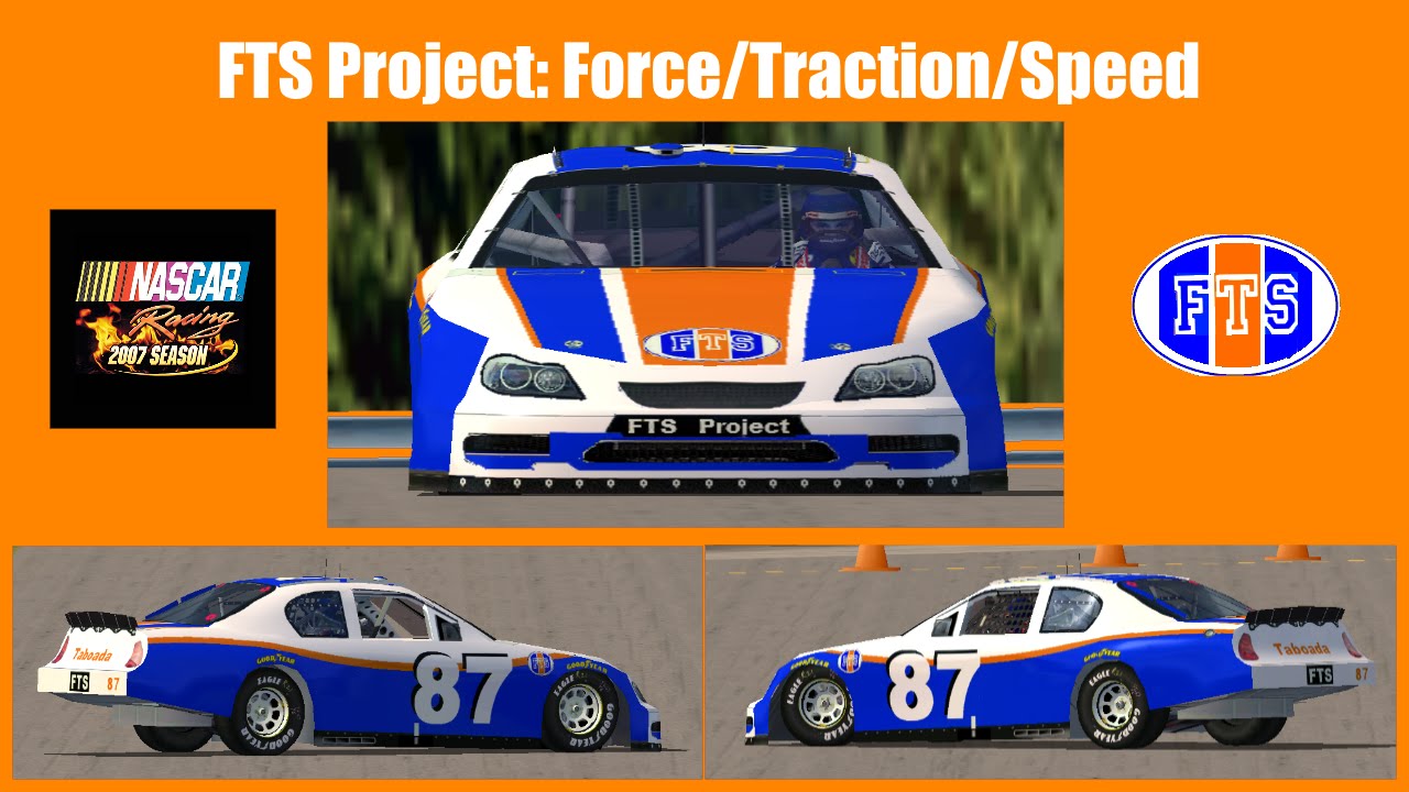 Nascar NR2003: FTS Project run test track in Kentucky Speedway - YouTube