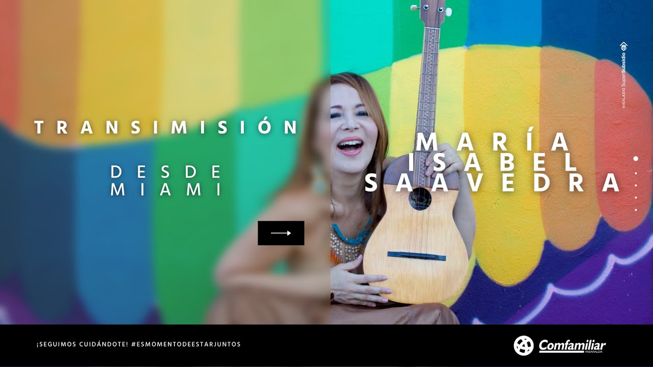 María Isabel Saavedra transmisión desde Miami- "Siente la Música" - YouTube