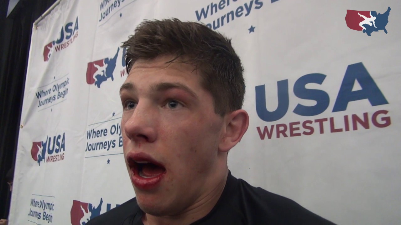 Ryan Deakin wins 2017 UWW Junior Freestyle Nationals at 66 kg - YouTube