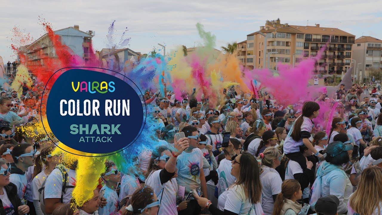 Valras Color Run 2025 - YouTube