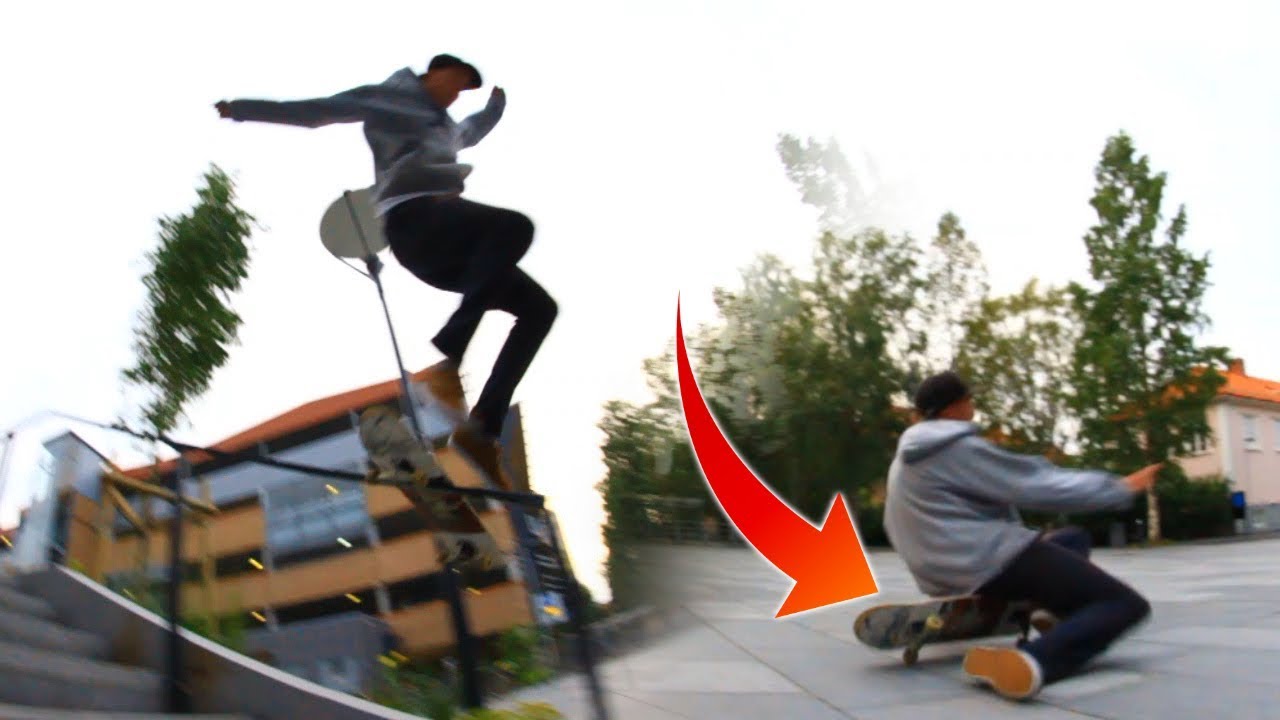 BOARD TO THE BUTT FAIL - Worst way to fall on a skateboard - YouTube