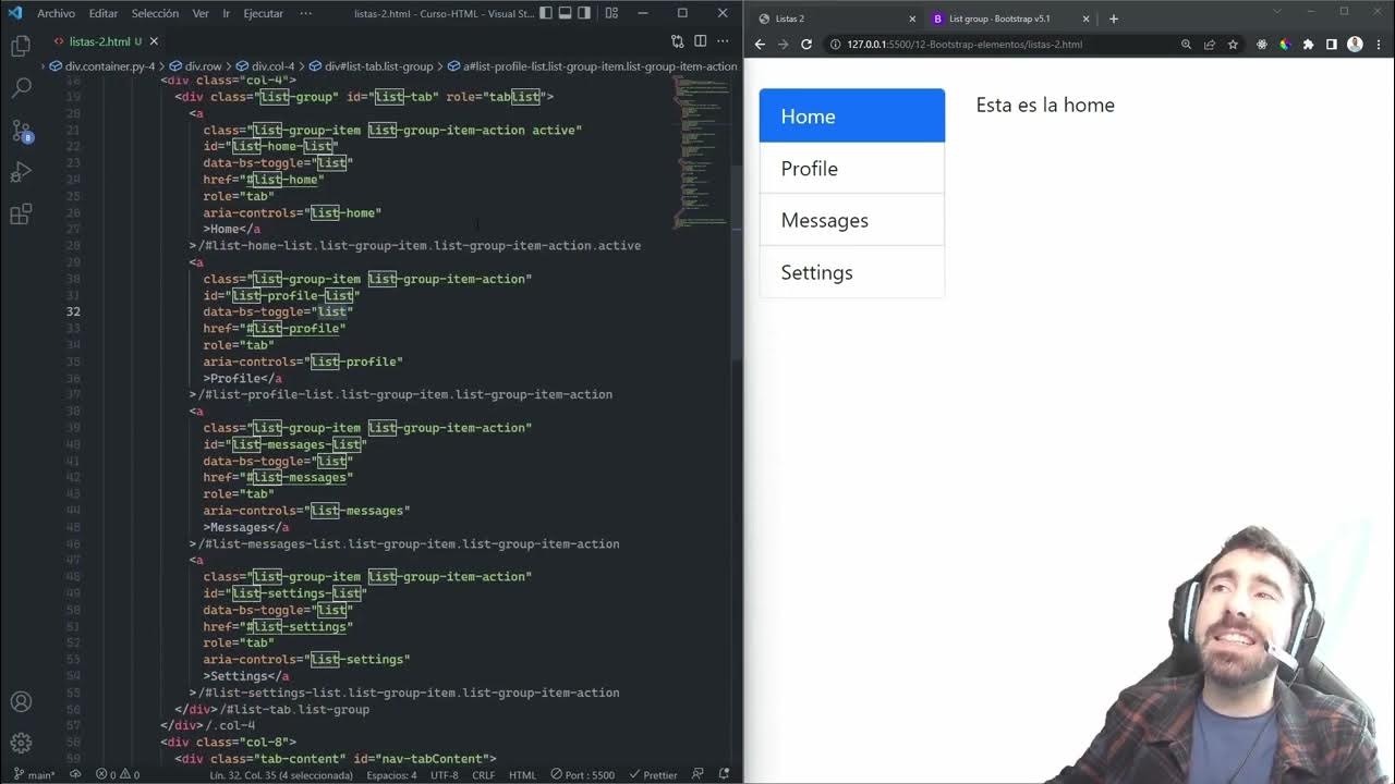 48 Listas parte 2 - Curso HTML y CSS - OpenBootcamp - YouTube