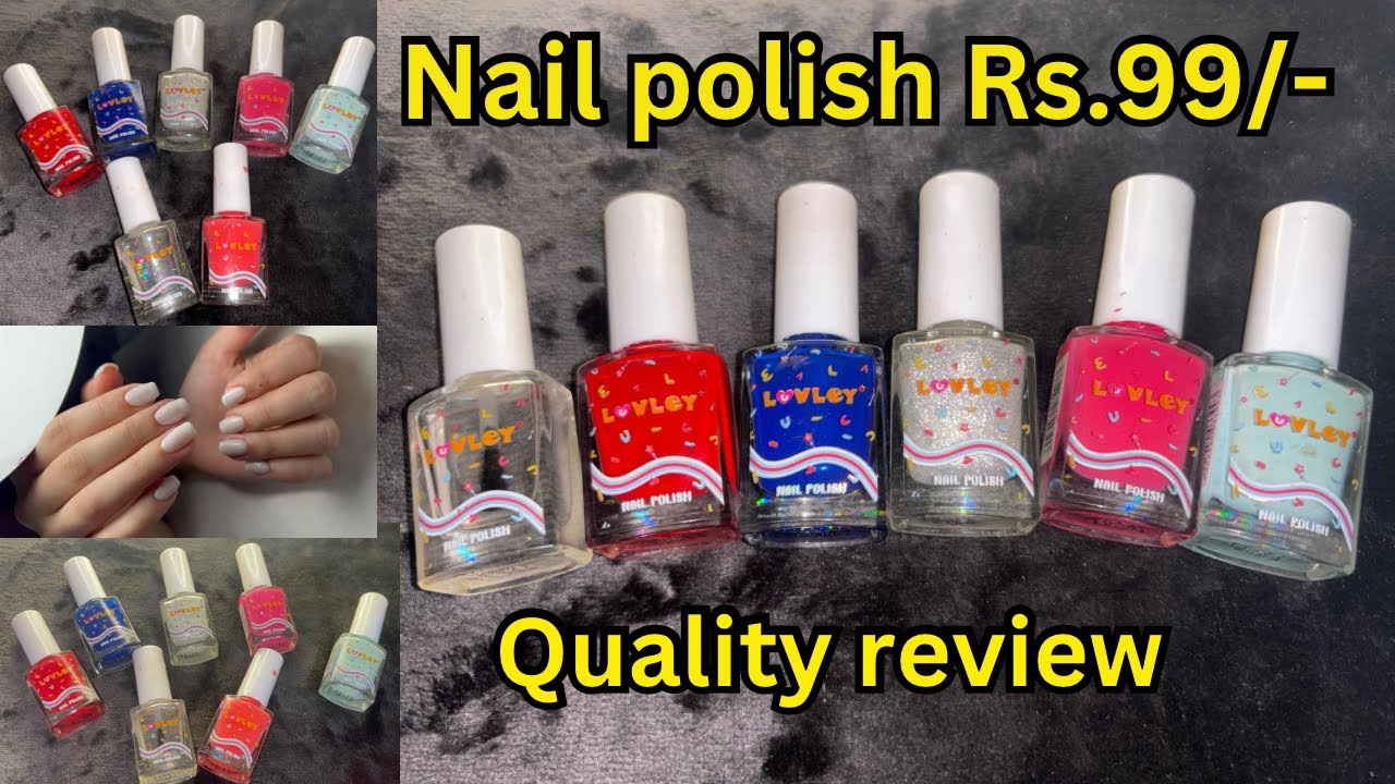 💅🏻Hemlies ki ye nail polish only Rs.99/- - YouTube