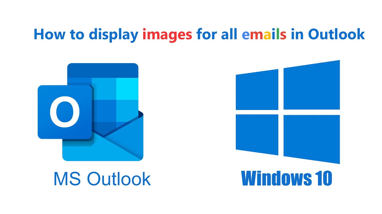 #outlook How to fix display images for all emails in Outlook? 🤔🤔 - YouTube