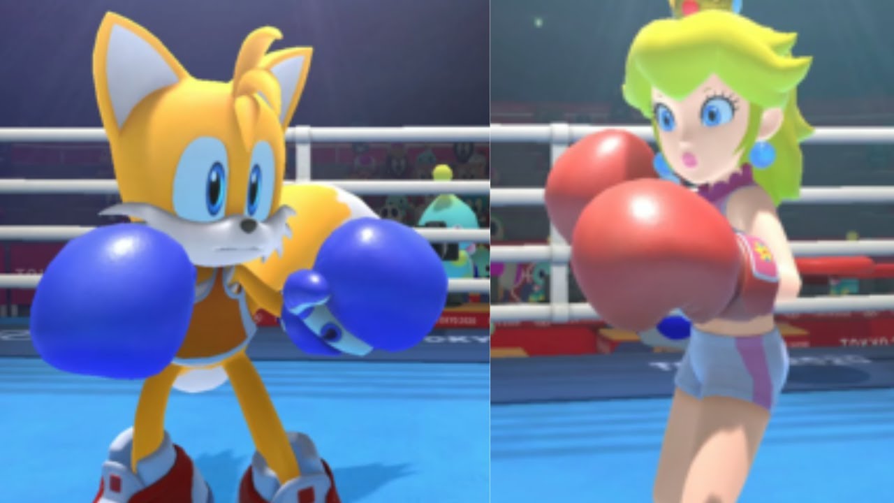MARIO & SONIC AT THE OLYMPIC GAMES Tails - Canoe & Boxing - YouTube