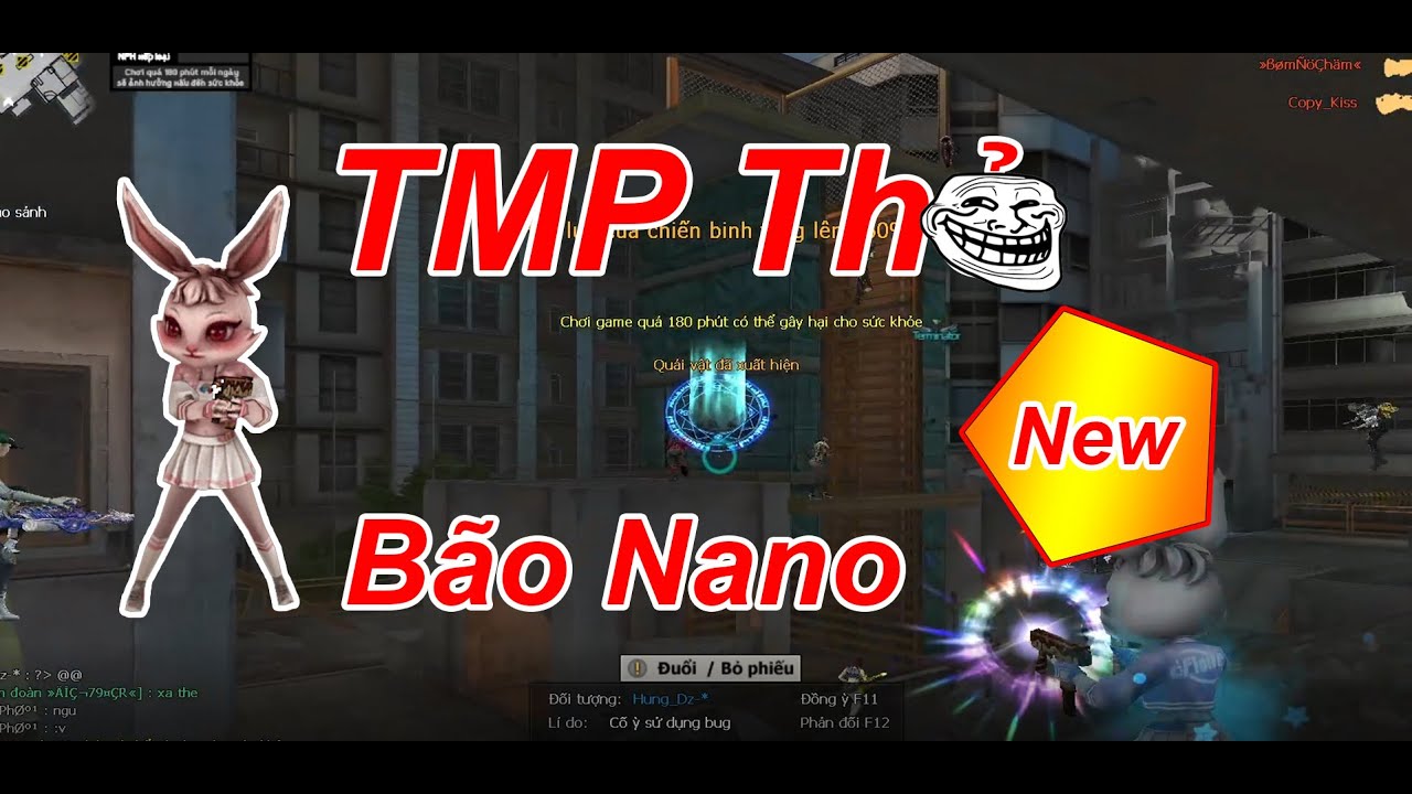 CFVN: TMP thỏ săn zombie v4 Chế độ bão nano mới (Bunny fox howl bl steyr tmp ) - YouTube